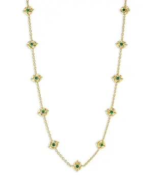 CAPUCINE DE WULF Mystic Eye Double Sided Necklace