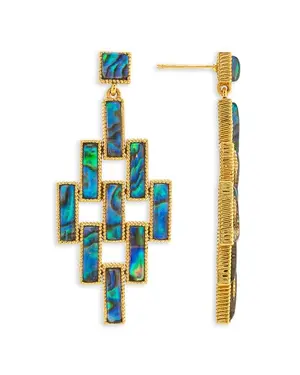 CAPUCINE DE WULF Pathway Post Drop Earrings