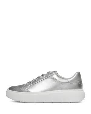 Fitflop Rtg Metallic Leather Sneakers