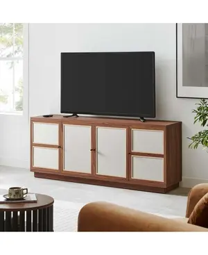 MODWAY Capri 63 Wood Grain Tv Console