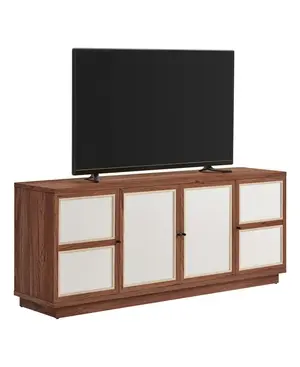 MODWAY Capri 63 Wood Grain Tv Console