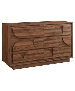 MODWAY Bulwark 6-drawer Dresser - Walnut