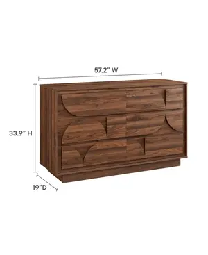 MODWAY Bulwark 6-drawer Dresser