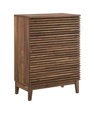 MODWAY Render 4-drawer Chest - Walnut