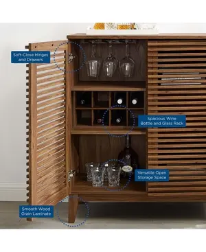 MODWAY Render Bar Cabinet