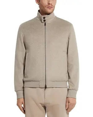 ZEGNA Oasi Cashmere Elements Blouson Coat