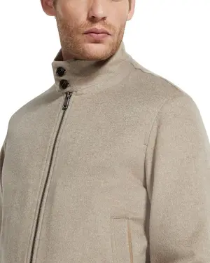 Zegna Oasi Cashmere Elements Blouson Coat