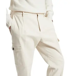 Peserico Cotton Cargo Pants