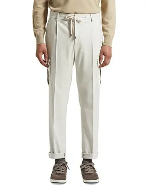 Peserico Relaxed Fit Drawstring Cargo Pants