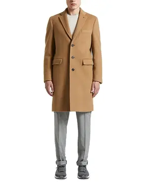 Peserico Horn Button Overcoat
