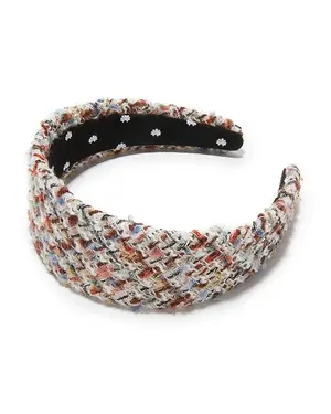 Lele Sadoughi Brigette Tweed Headband - Autumn