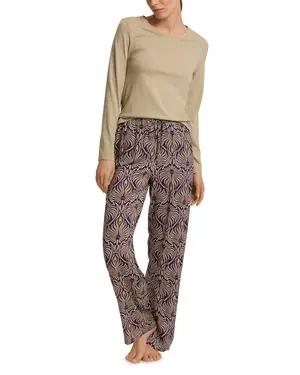 Hanro Sleep & Lounge Drawstring Pajama Pants
