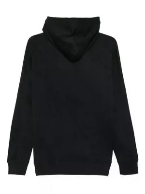 BOSS Patterned Jacquard Hoodie - Black