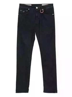 TRAMAROSSA Ring-detail Five-pocket Jeans - Blue