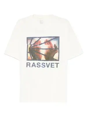 RASSVET Printed T-shirt - White
