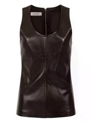 ENTIRE STUDIOS Leather Tank Top