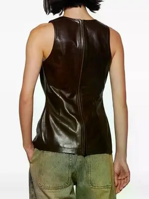 ENTIRE STUDIOS Leather Tank Top