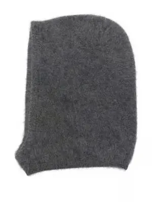 LISA YANG Brushed Cashmere Balaclava - Grey