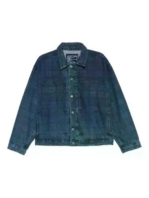 RASSVET Plaid Denim Jacket
