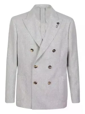 LARDINI Double-breasted Blazer