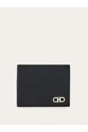 FERRAGAMO Gancini Wallet - Black