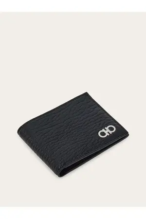 FERRAGAMO Gancini Wallet - Black