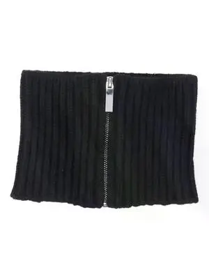 SA SU PHI Ribbed Cashmere Collar - Black