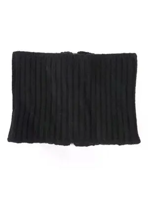 SA SU PHI Ribbed Cashmere Collar - Black