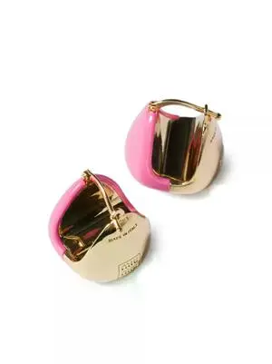 Miu Miu Two-tone Hoop Earrings