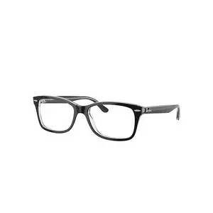 Ray-ban Optics Eyeglasses Frame - Black On Transparent