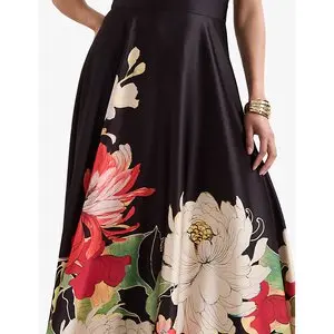 PHASE EIGHT Printed Woven Midi Dress
