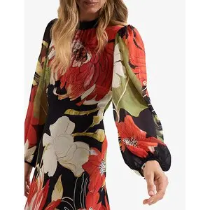 PHASE EIGHT Floral Woven Maxi Dress