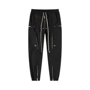 Rick Owens Bauhaus Cargo Pants In Black | Editorialist