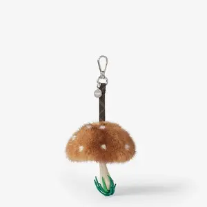 Fendi Mushroom Bag Charm - Brown