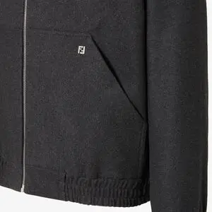 Fendi Cashmere Hooded Sweatshirt