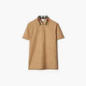 Men's Beige Shirt Polos