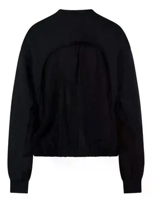 RE CODE Open-back Crew-neck Sweater