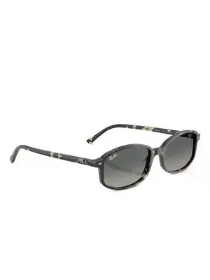 Ray-ban Rectangle Havana Pattern Sunglasses