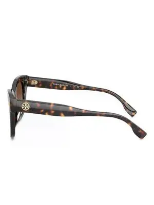 Tory Burch Tortoiseshell Square Sunglasses