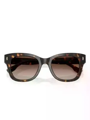Tory Burch Tortoiseshell Square Sunglasses
