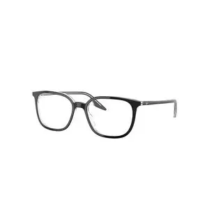 Ray-ban Optics Eyeglasses With Clear Lenses - Black