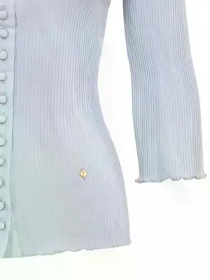 Chloé Lace-trimmed Button Top