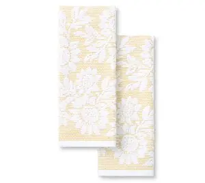 MARTHA STEWART Harvest Sunflowers Kitchen Towel 2-pack Set - One-color