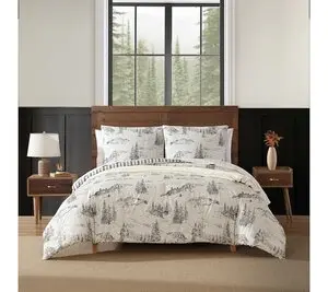 Eddie Bauer Rocky Mountain Cabin King Comforter Set - One-color