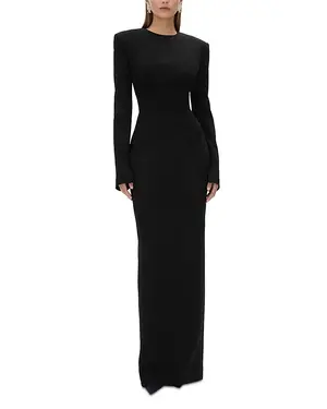 Rachel Gilbert Dover Gown - Black