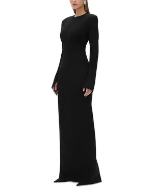 Rachel Gilbert Dover Gown - Black