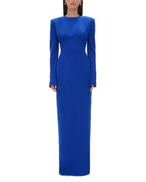 Rachel Gilbert Dover Gown - Cobalt