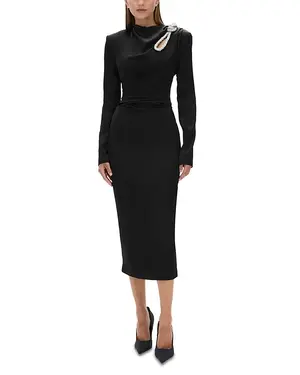 Rachel Gilbert Round Neck Dresses