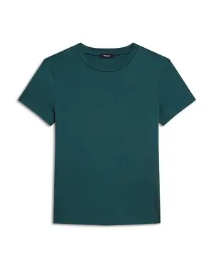 Theory Apex Tiny Tee - Dark Pine