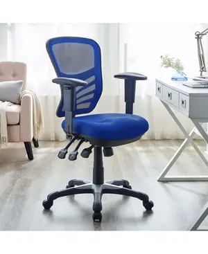 MODWAY Articulate Mesh Office Chair - Blue